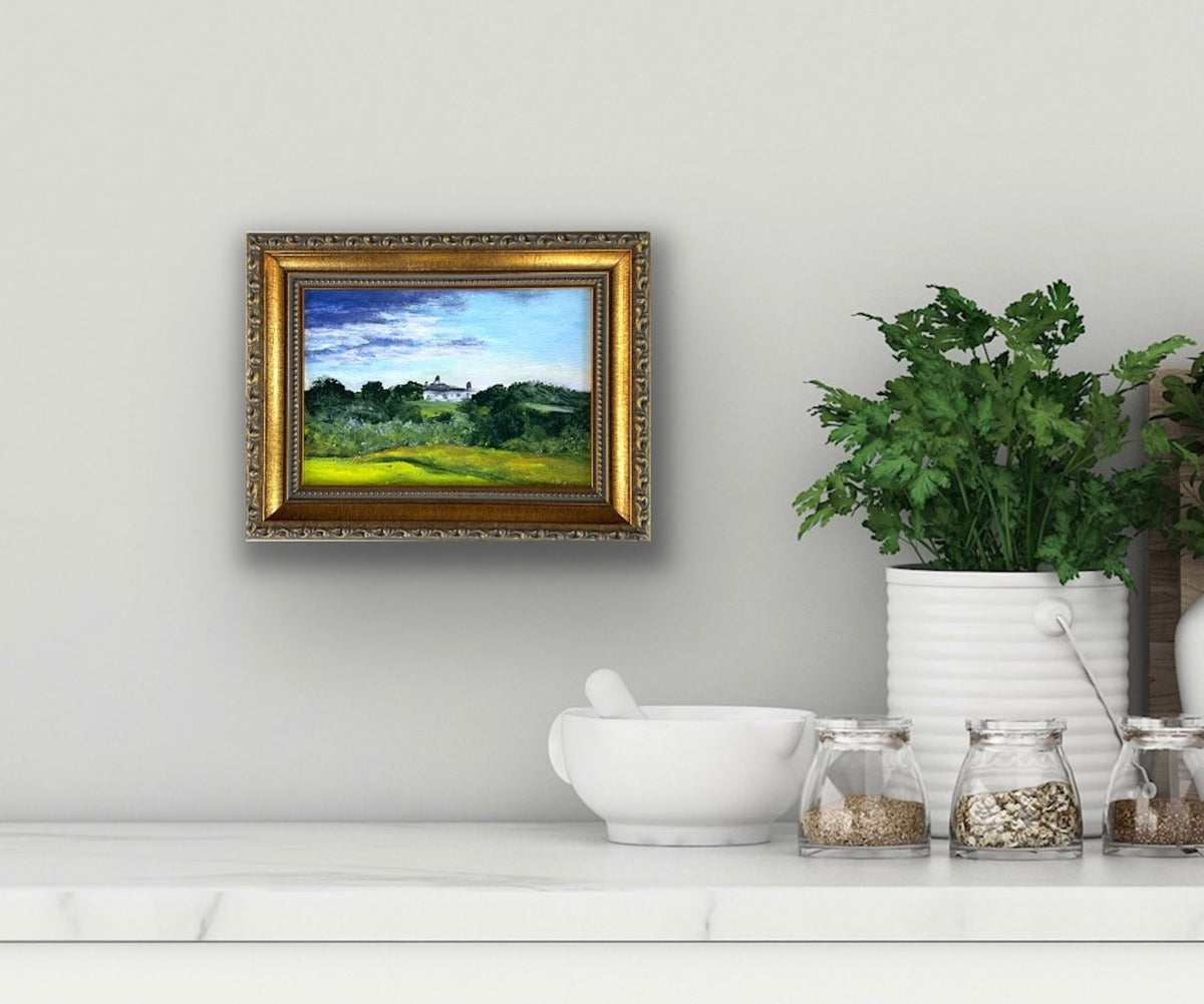 "Granogue Estate" an Original Framed 5x7 Acrylic Painting – Diane ...